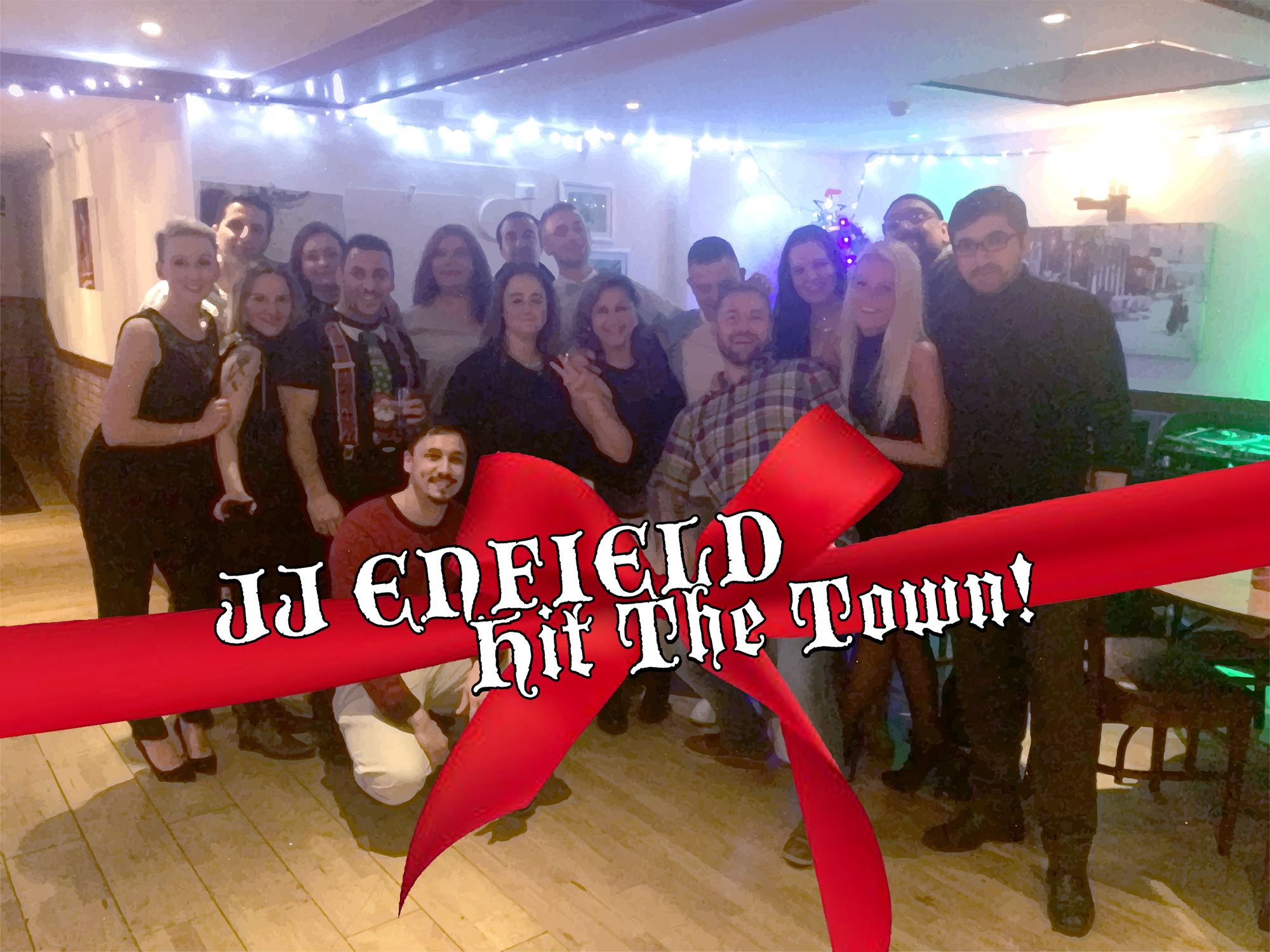 JJ Enfield Hits the Town For Xmas