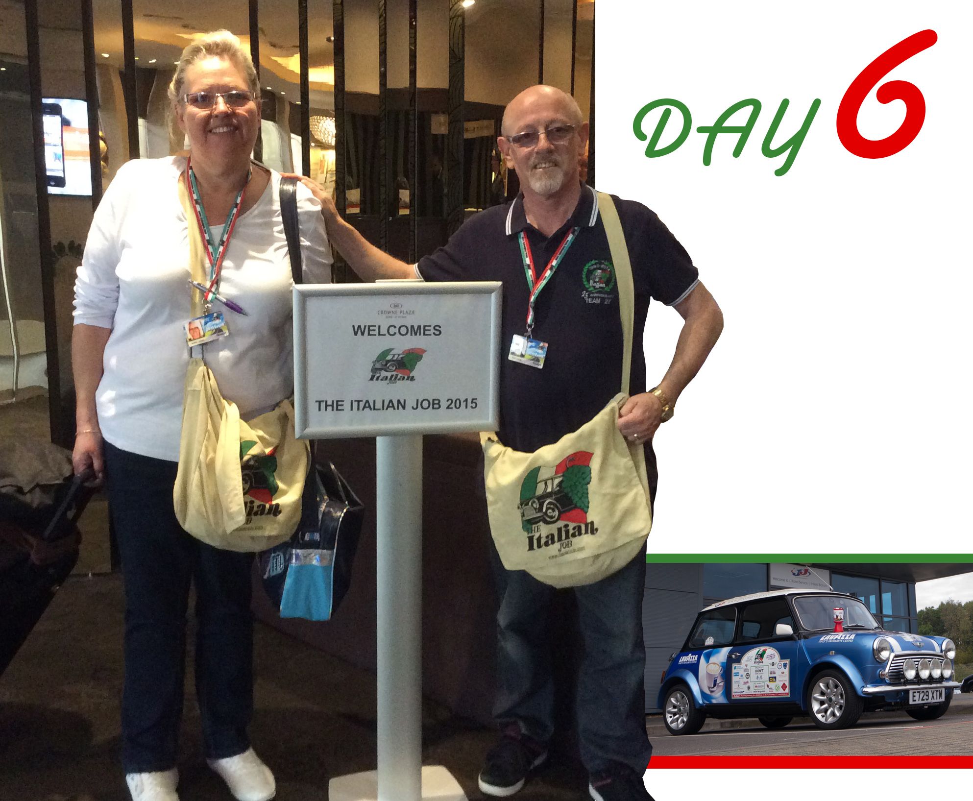 DAY 6 – The Italian Job with Terry Larkin