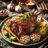 Rosemary & Garlic Roasted Lamb Shoulder – JJ Foodie Recipe!
